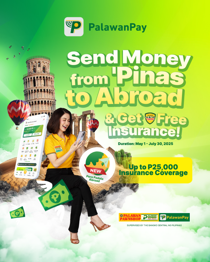 Send Money from ‘Pinas to Abroad and Get Free Insurance! – Palawan ...